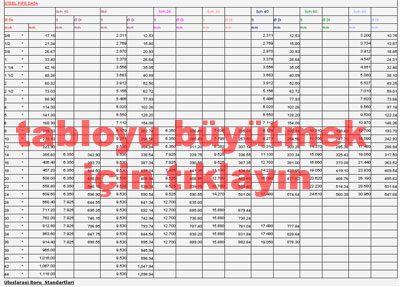 3" Borunun İç Çapı Nedir?